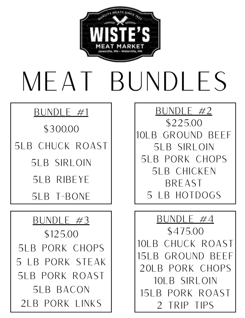 Bundles - Wiste's Meat Market